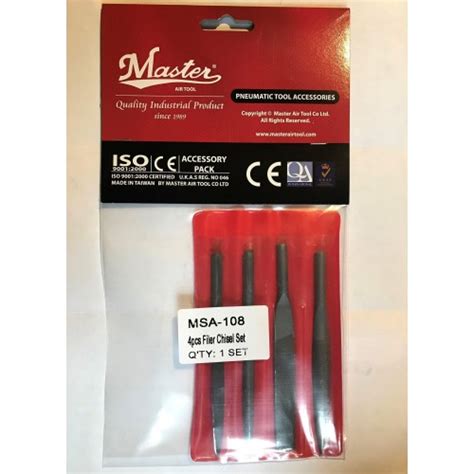 Master Palm Pieces Pneumatic Air Chisel File Set For Master Palm Dual Function Reciprocating