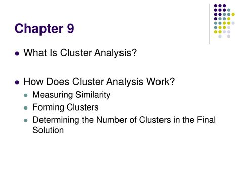 Ppt Multivariate Data Analysis Chapter 9 Cluster Analysis