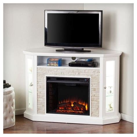 Black Corner Electric Fireplace Tv Stand Fireplace Guide By Linda