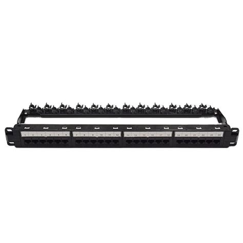 1u 24 Port Rack Mounted Patch Panel China Rj45 Cat6 Utp Patch Panel