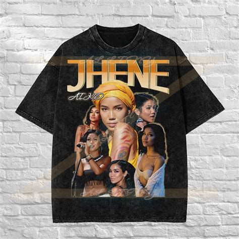 Jhené Aiko Vintage Wash T Shirt Retro 90s Camiseta unisex - Etsy España