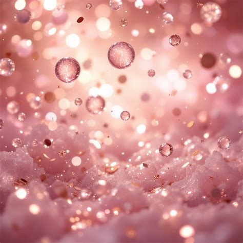 Free Sparkling Pink Bubbles Image Bubbles Pink Dreamy Download At