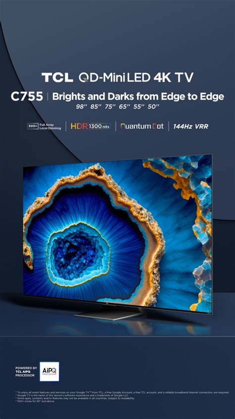 TCL C QD Mini LED K TV TCL Global