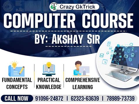Computer Course By Akshay Sir