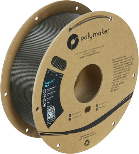 Polymaker Polylite Pla Dark Gray Green 3djake International