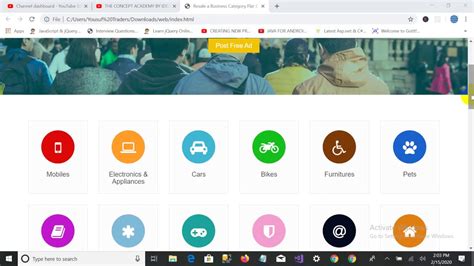 Job Portal In Mvc C Part 4 Show All Categories On Main Index