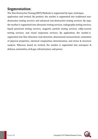 Non Destructive Testing NDT Methods PDF