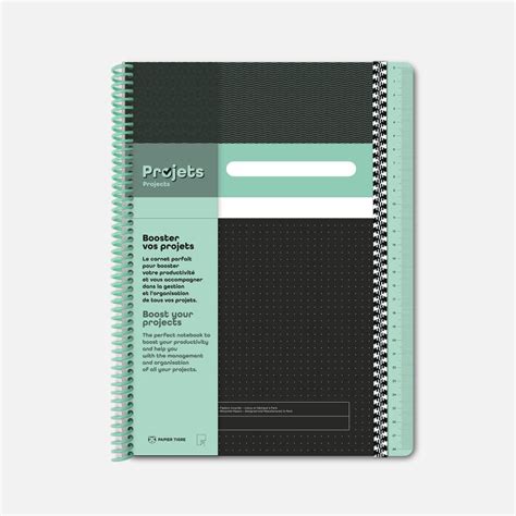 Stationary Set A4 Notebook Project Papier Tigre