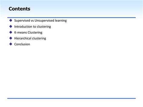 unsupervised learning clustering pptx technology and computing