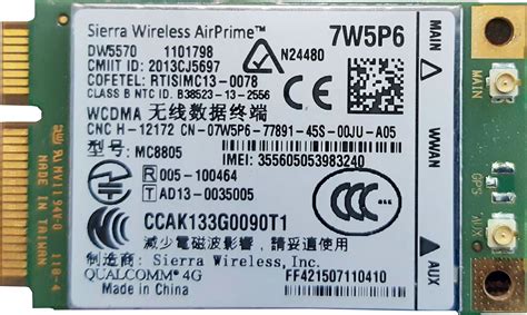 Modem Wwan Sierra Wireless Mc8805 Pcie Mpci E Sklep Opinie Cena W