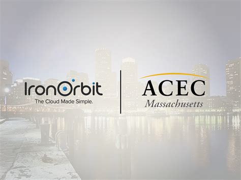 Ironorbit Announces Sponsorship And Attendance At Acec Massachusetts
