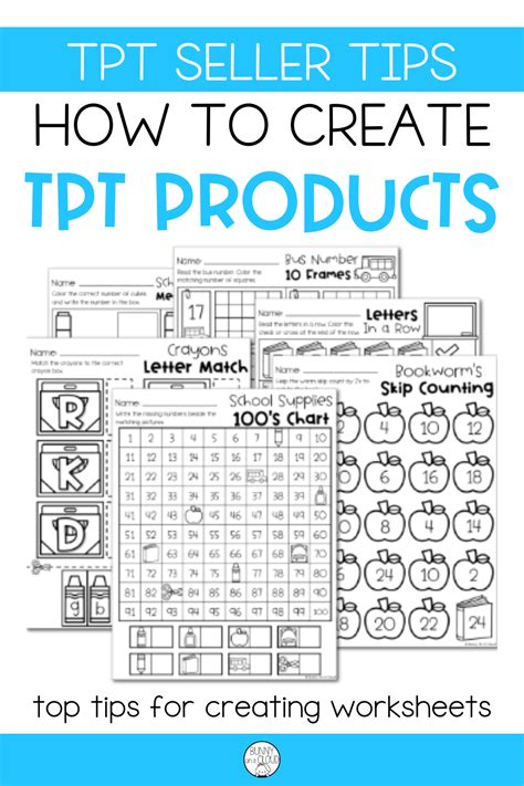 Creating Worksheets Printables Artofit