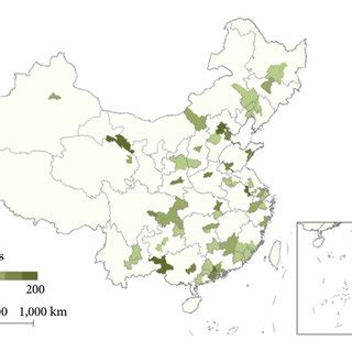 Spatial Distribution Of The Samples Download Scientific Diagram