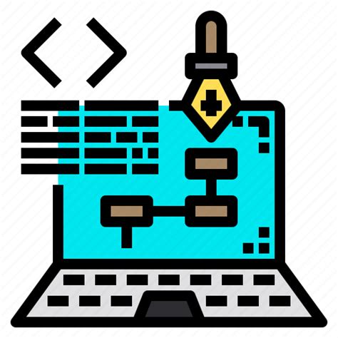 Coding Content Development Ideas Laptop Layout Programming Icon