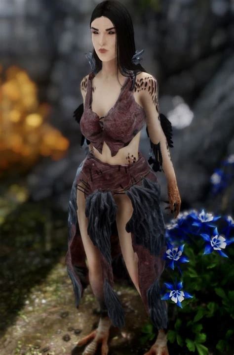 Sensual Hagraven A Hagraven Replacer At Skyrim Special Edition Nexus