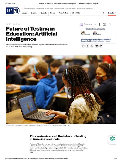 Article 6 En Future Of Testing In Education Artificial Intelligence