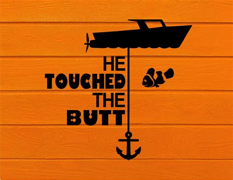 Finding Nemo Touching The Butt