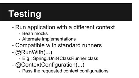 spring framework essentials pptx