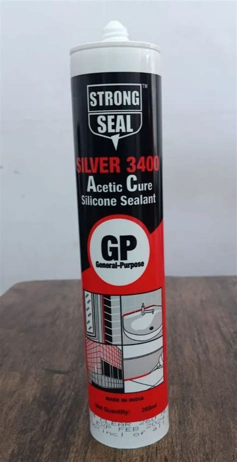 Hp Strong Seal 3400 Silver Gp Silicone Sealant At Rs 100 Silicone