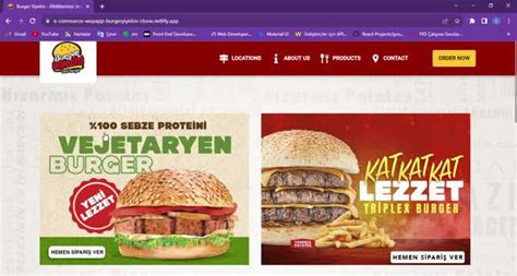 [video] Cenk Merk On Linkedin 🛒 E Commerce Webapp Burgeryiyelim Clone