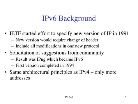 ppt ipv6 powerpoint presentation free download id 3221745