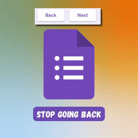 STOP Babes From Going To A Previous Section In Google Form Teacher Tech With Alice Keeler