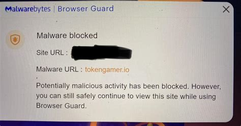 Pop Up Message On Browser Rmalwarebytes