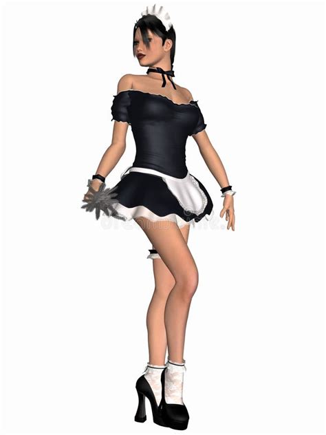 Hot Maid Stock Illustration Illustration Of Maid Beauty 12697210