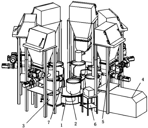 Combined Type Automatic Metering Material Preparation Device System And Method Eureka Patsnap