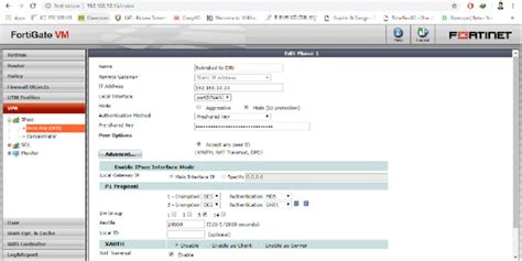 VPN Configuration In Local Interface Download Scientific Diagram