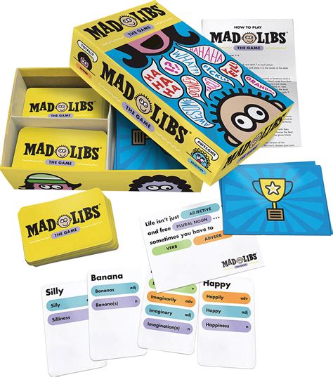 Mad Libs Game Timbuk Toys