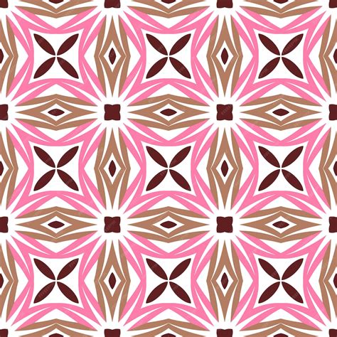 Premium Vector Stained Glass Window Seamless Pattern Background
