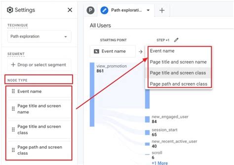 ga4 path exploration report explained with 5 examples