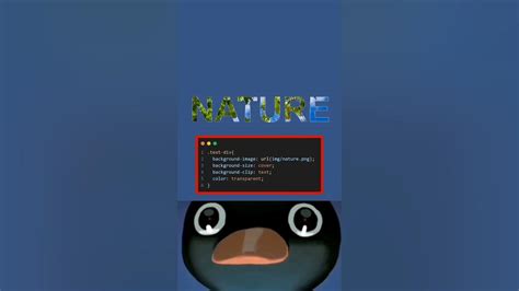 Add Background Image To Text Web Development Coderant2 Shorts
