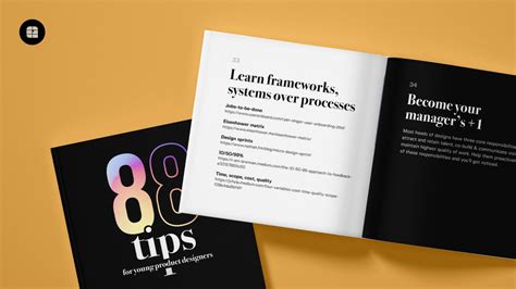 88 Tips For Young Product Designers