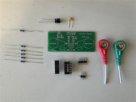 Assembling The Pcb Diy Ecg Project