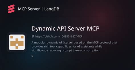 Dynamic Api Server Mcp Langdb