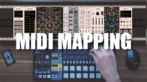 midi mapping in vcv rack 1 0 youtube