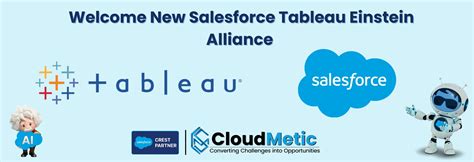 Welcome New Salesforce Tableau Einstein Alliance