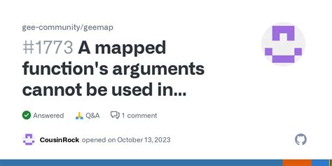 A Mapped Functions Arguments Cannot Be Used In Client Side Operations
