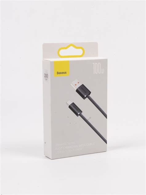 Baseus Dynamic Series Fast Charging Data Cable Usb To Type C 100w In