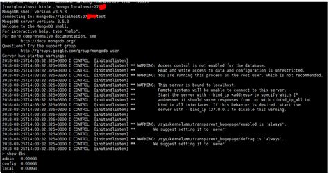 Mongodb 36版本关于bindip设置mongodb Bindip Csdn博客
