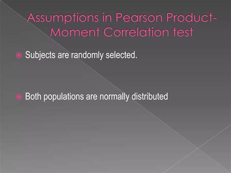 Pearson Product Moment Correlation Pptx