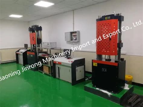 microcomputer controlled electro hydraulic servo universal testing