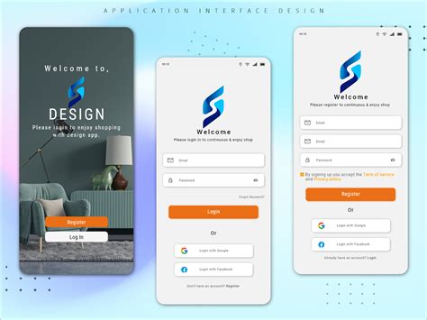 Login Interface Design Behance