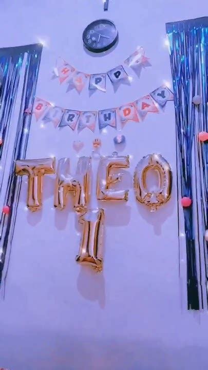 Dekorasi Pesta Ulang Tahun Sederhana Birthdayparty Youtube