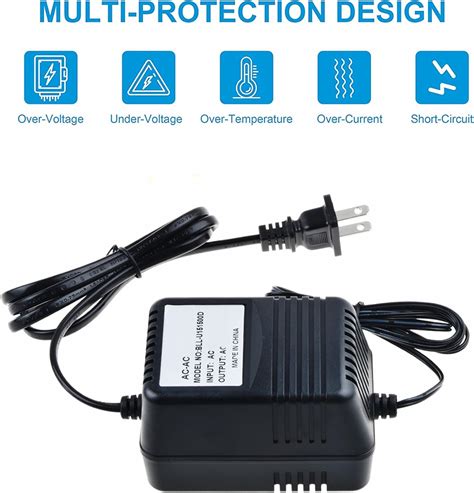 Buy Dysead Ac Adapter For Mattel Electronics Intellivision Ii 2 5872 Console Power Supply Online