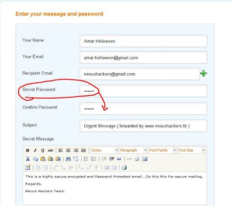 How To Send Password Protected Emails