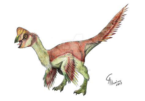 Oviraptor Philoceratops By Camusaltamirano On Deviantart