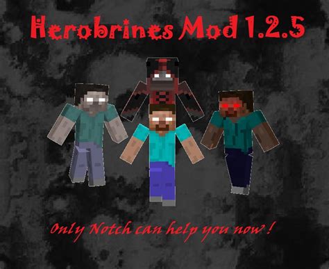 Herobrines Mod 1 2 5 Minecraft Mod